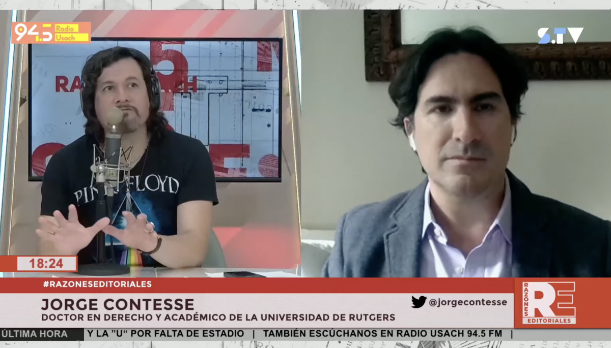 Jorge Contesse por disputa jurídica por la CC: “Las críticas de esta ...