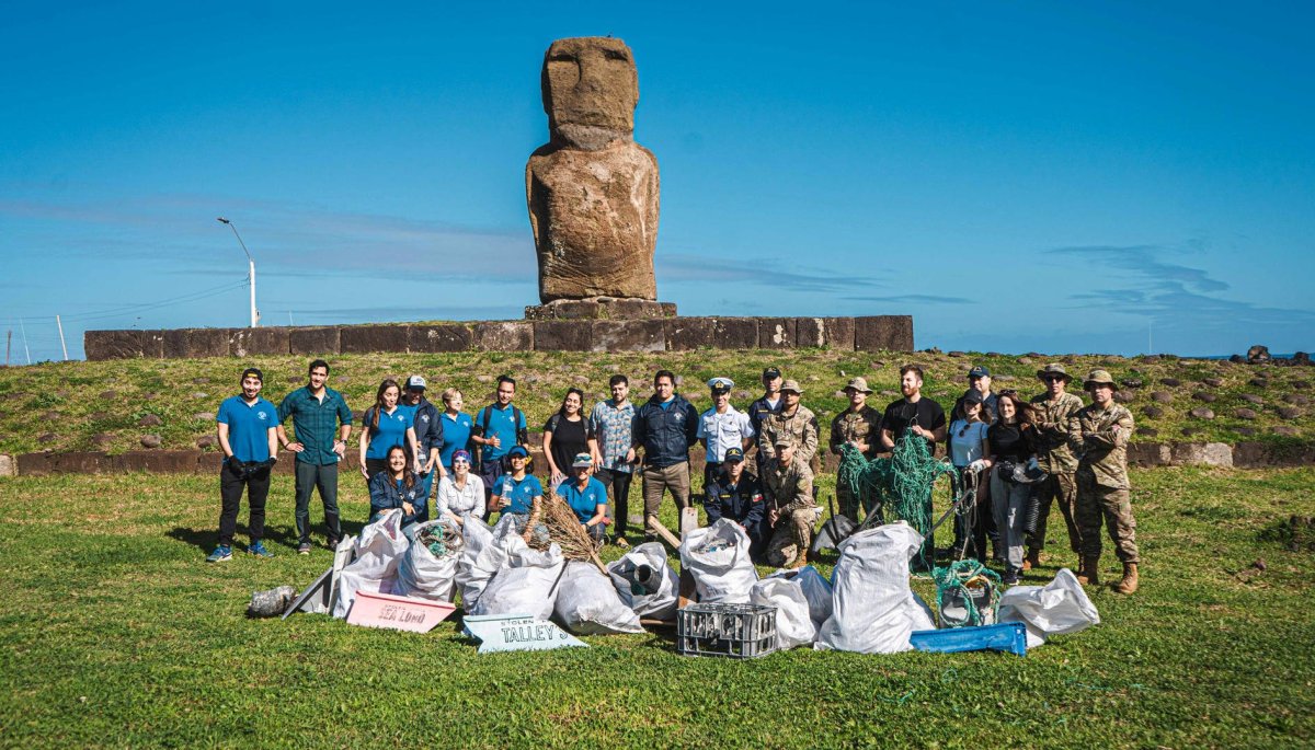 La cruzada mundial de Isla de Pascua para frenar la contaminación con ...