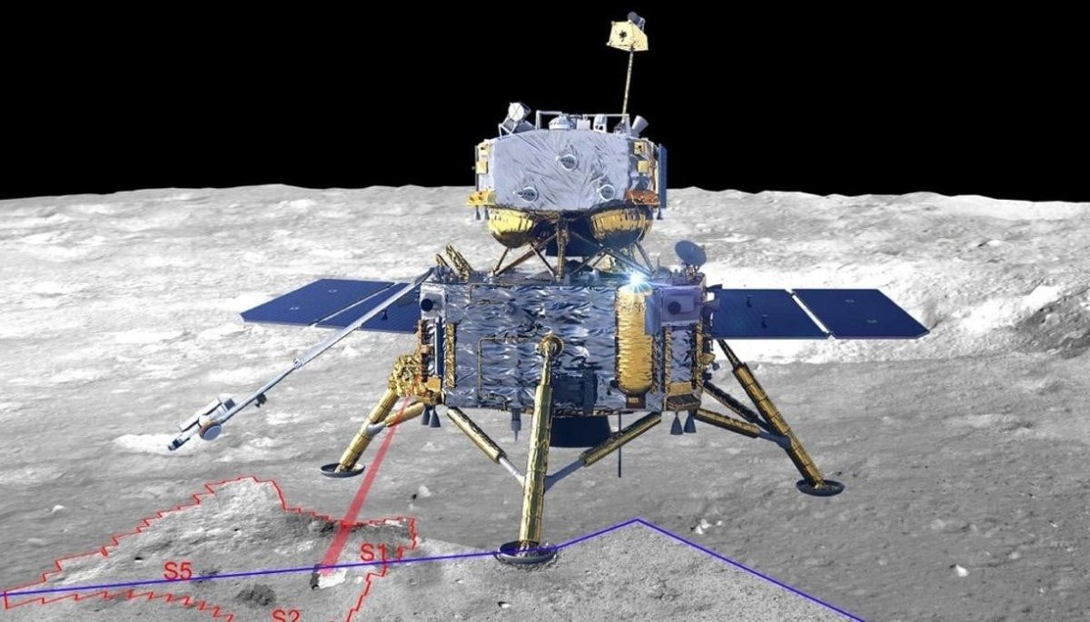 El róver chino Chang'e 5 detecta moléculas de agua en la Luna | Diario ...