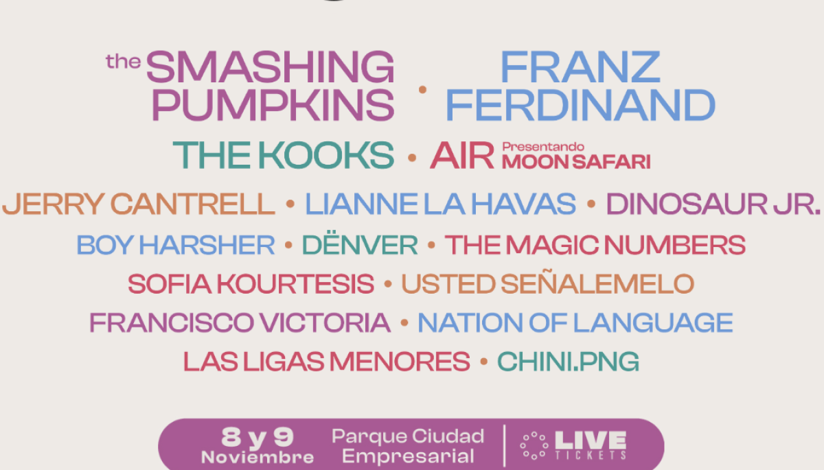 The Smashing Pumpkins, Franz Ferdinand, The Kooks y Air encabezan Fauna ...
